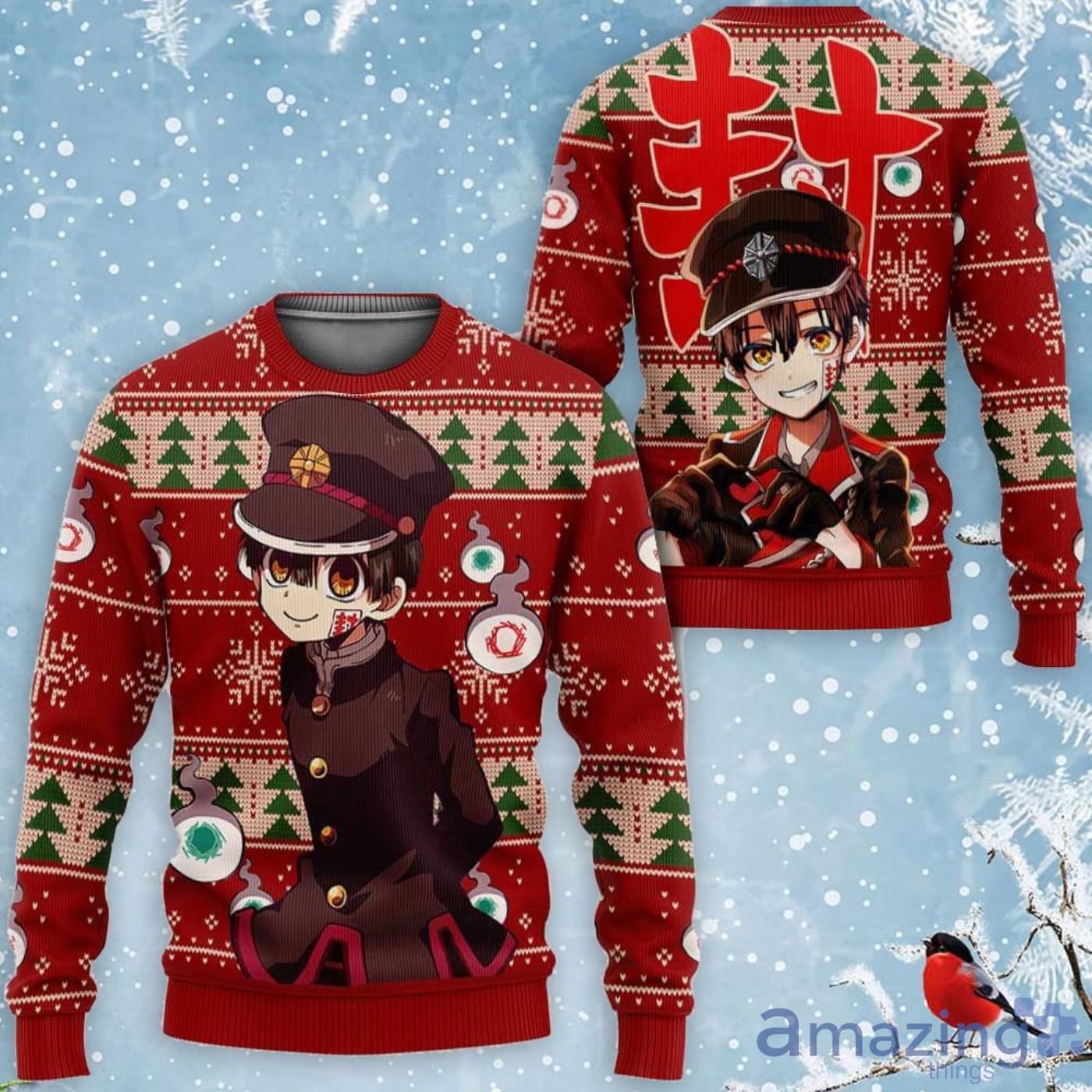 Hanako Custom Anime Toilet-Bound Hanako-Kun Ugly Christmas Sweater